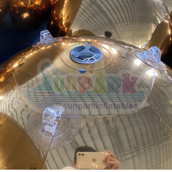 Gold Inflatable Mirror Ball Wholesaler from China - SUNPARK