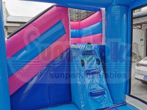 Crossover Bounce Slide Combo | Double Water Slide for Sale