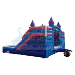 Crossover Bounce Slide Combo | Double Water Slide for Sale
