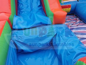 Rainbow Dual Slide Combo | Crossover Water Slide Unit