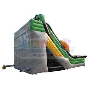 Giant Nuclear Vertical Rush Slide | Toxic Atomic Rush Slide