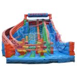 Large Inflatable Inflatable Helix Slide | Ninja Warrior