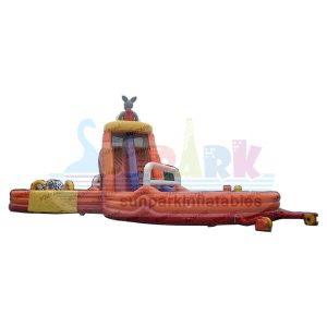 Rat Race Obstacle Course | Figure 8 Fun Inflatable by Sunpark