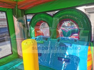 Tropical Marble Slide Combo | Bounce with Double Lane Slide