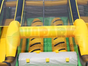 Giant Nuclear Vertical Rush Slide | Toxic Atomic Rush Slide