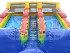 Double Slide Inflatable | Safe & Fun Double Lane Slides